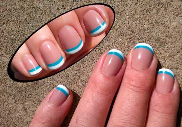 Double French Manicure Is the Hottest Beauty Trend | Geniusbeauty